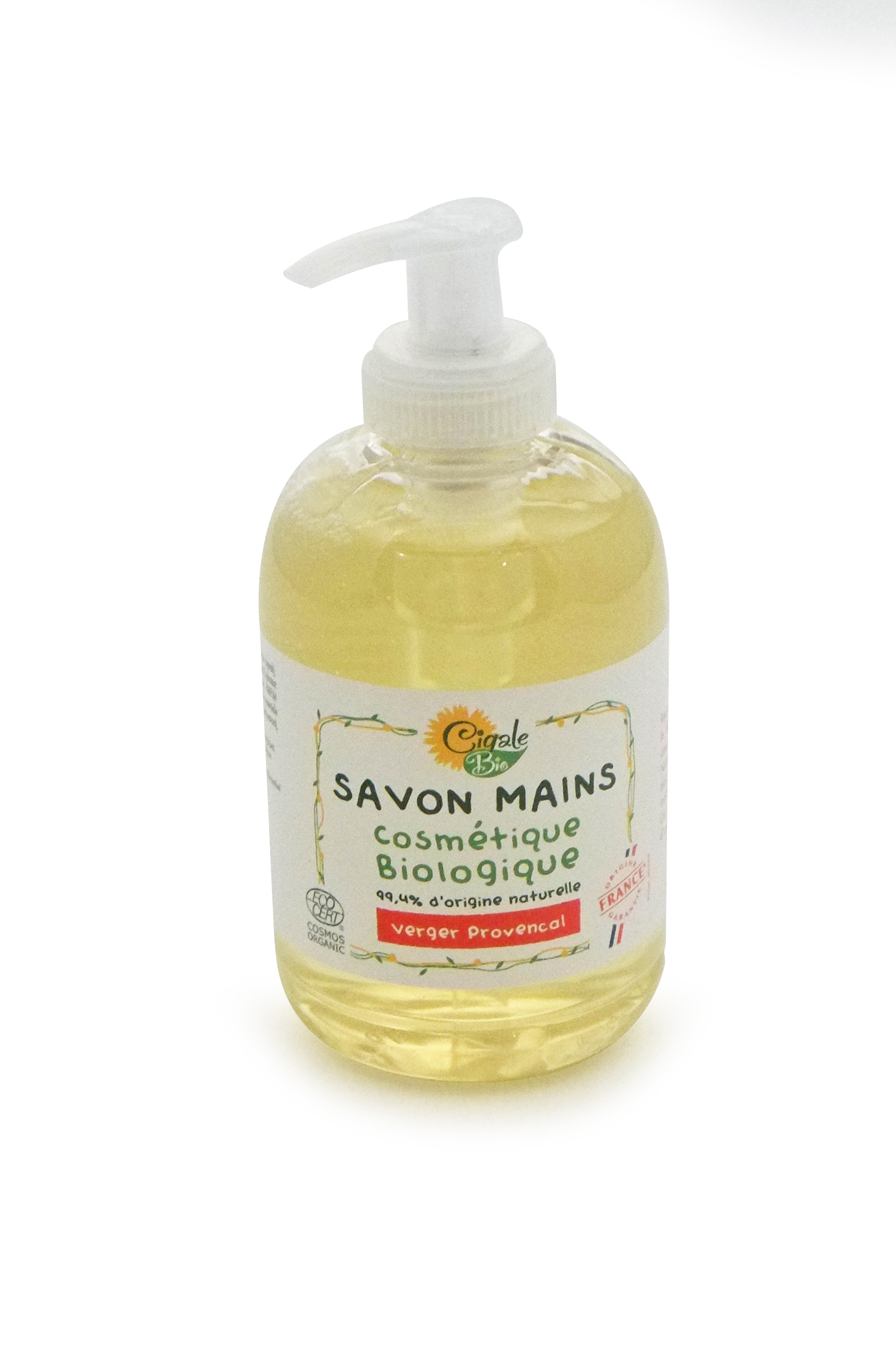 Savon Mains Verger Provençal 300ml - Savonnerie La Cigale