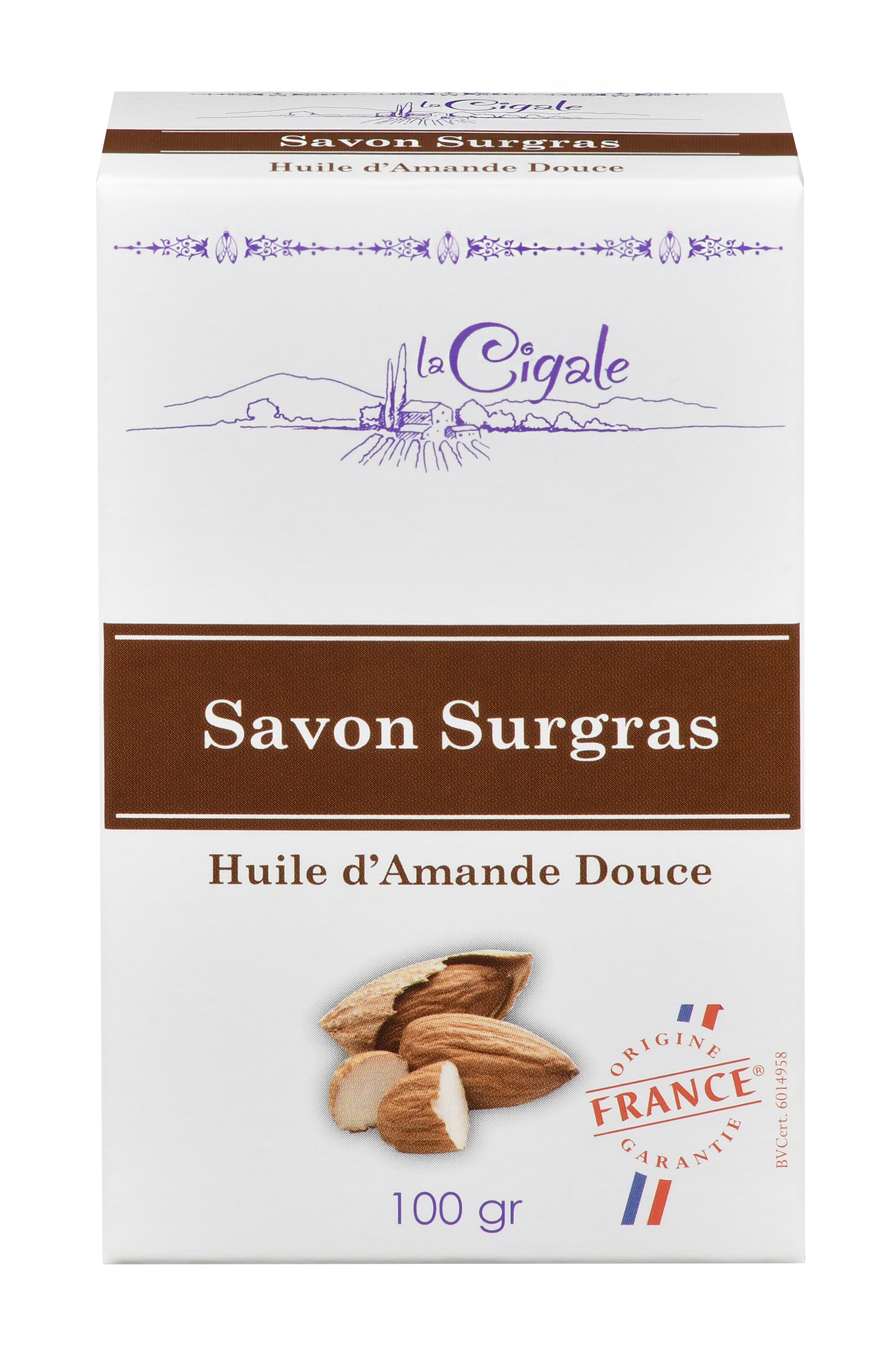 Savon Surgras 100g - Savonnerie La Cigale